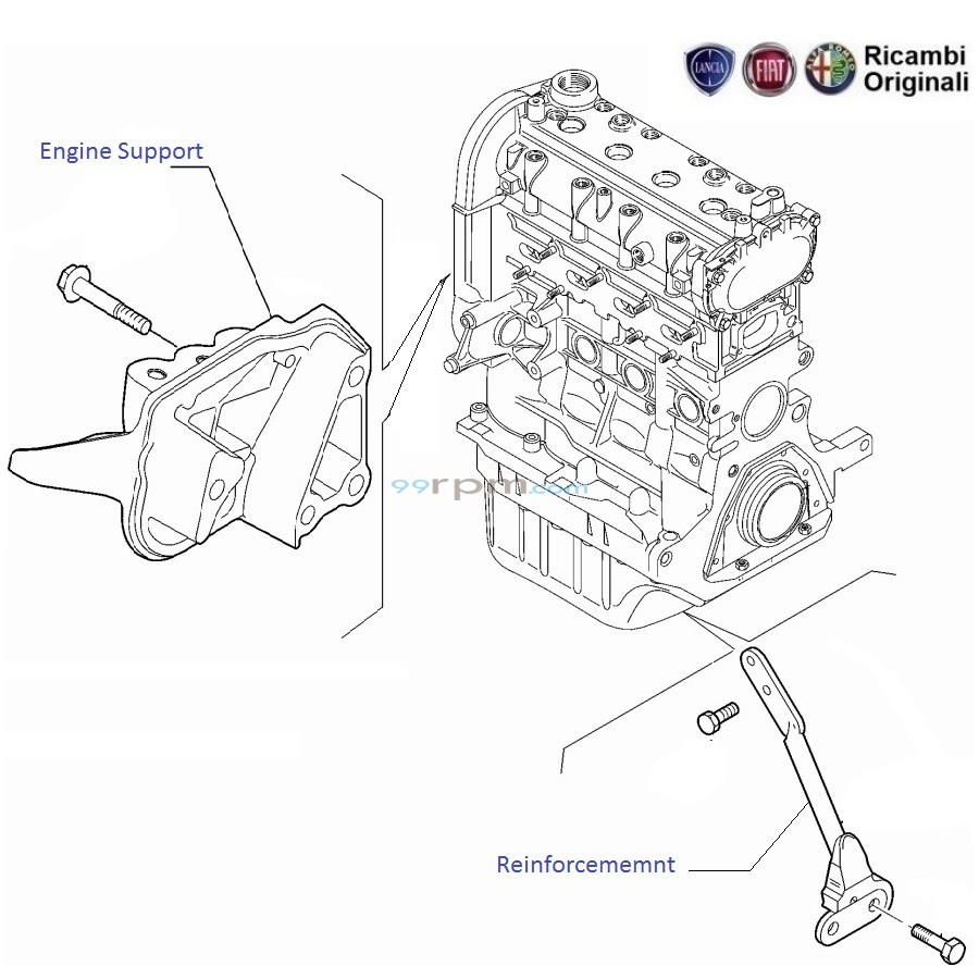 FIAT Grande Punto 1.2 FIRE: Link Rod