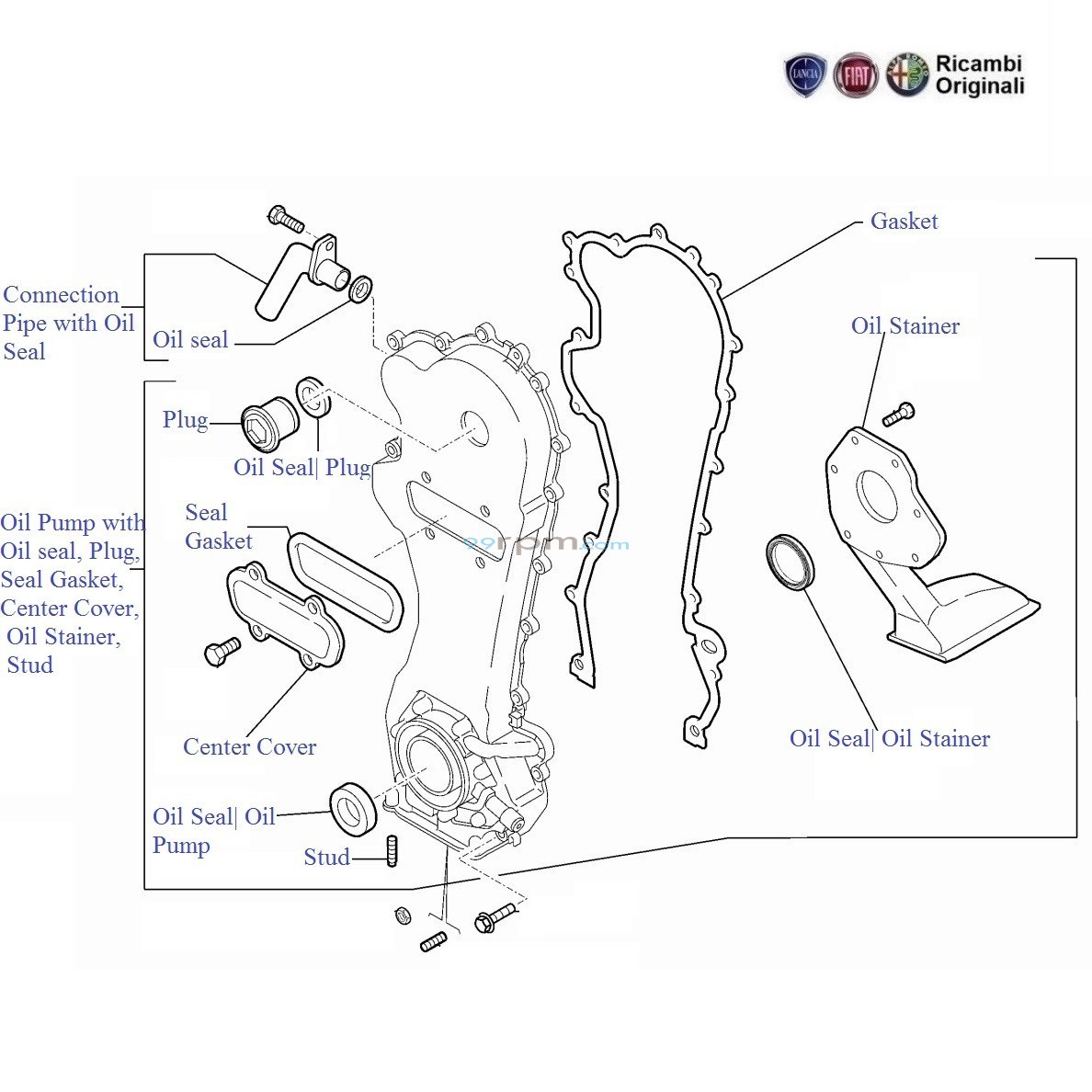 FIAT Punto 1.3 MJD: Oil Pump