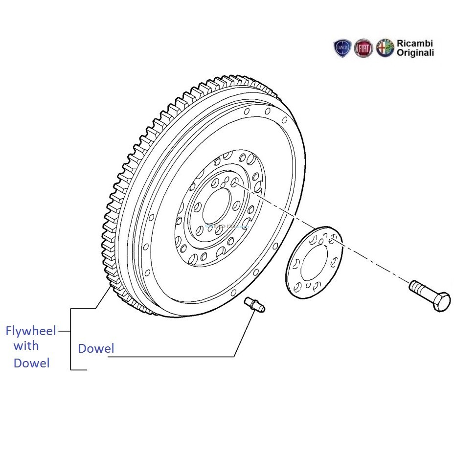 FIAT Linea 1.4 FIRE Petrol: Flywheel