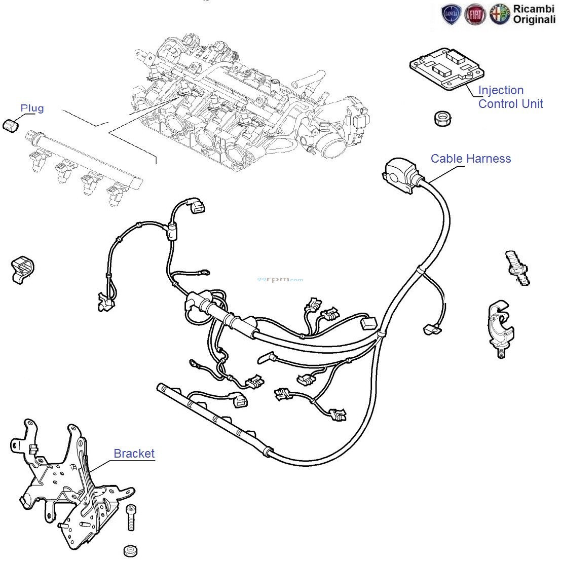 FIAT Linea 1.4 Fire Petrol: Fuel Injection Control