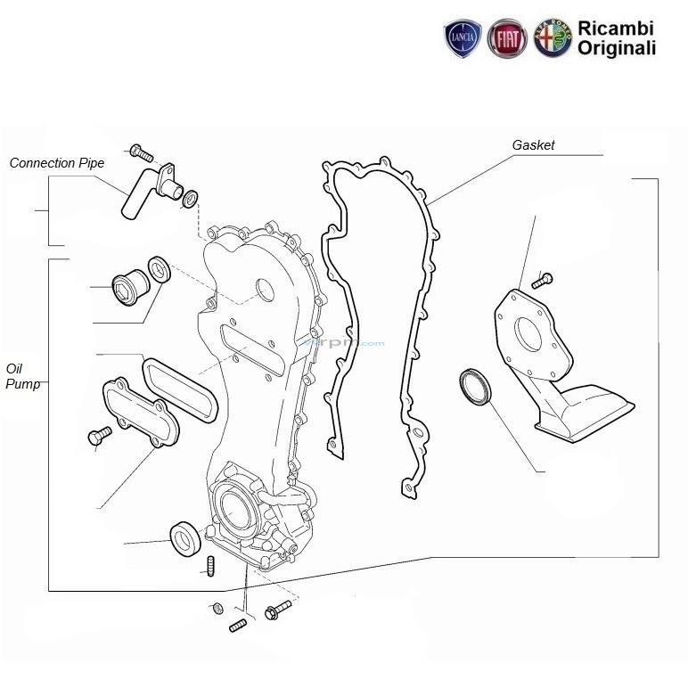 Oil Pump: FIAT Palio Stile 1,3 multijet diesel
