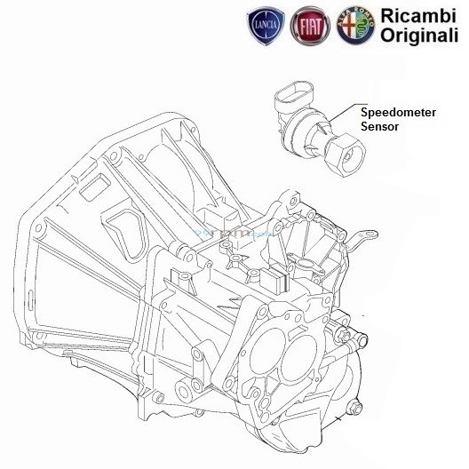 FIAT Grande Punto Speedometer Sensor