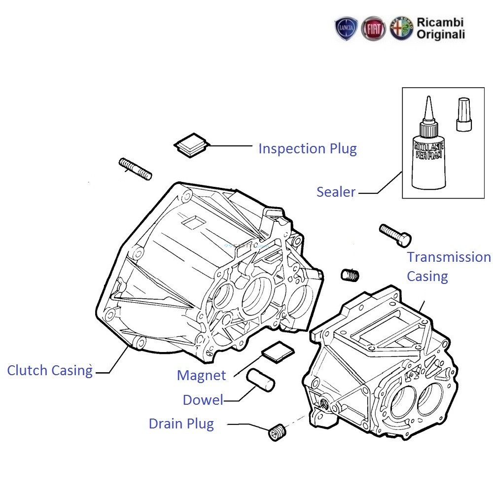 FIAT Palio Stile 1.1 Petrol: Transmission Casing