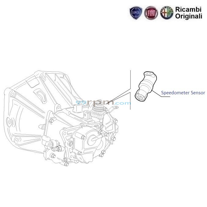 FIAT Palio, Petra, Adventure, Stile: Speedometer Sensor