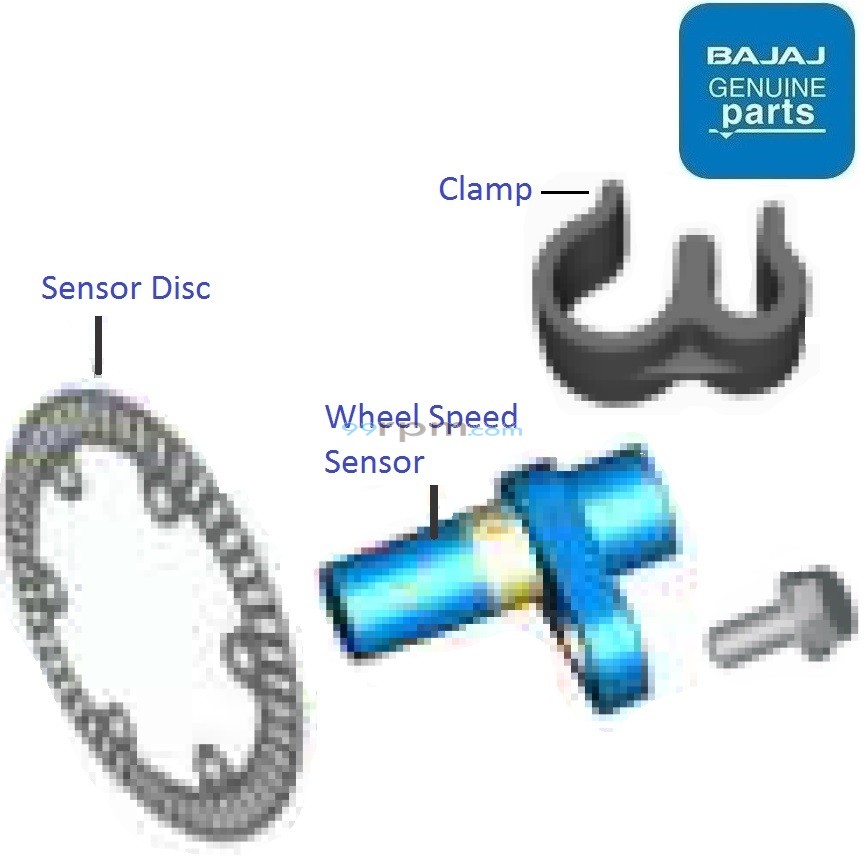 Bajaj Pulsar NS200 (BS4, 2017-19): ABS Sensor
