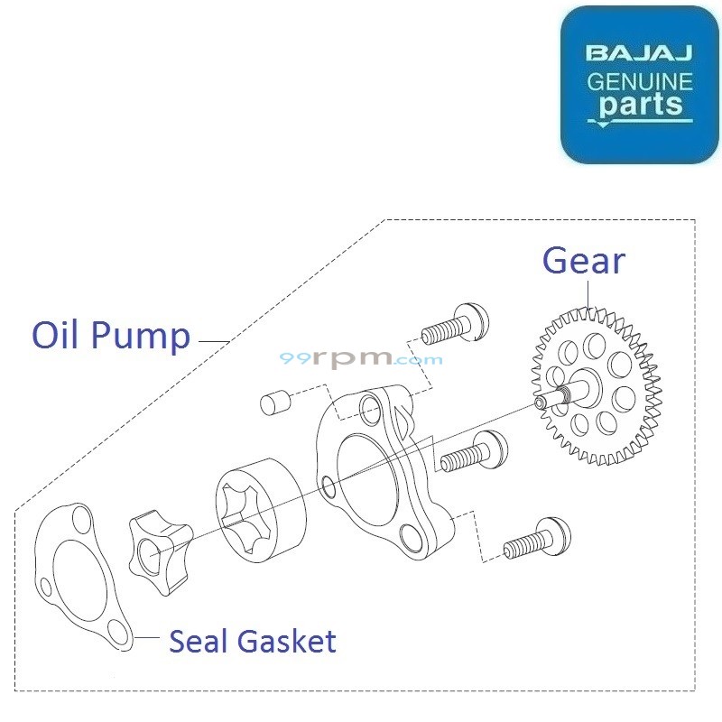 Bajaj Boxer BM150: Oil Pump