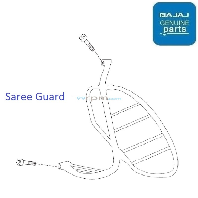 Bajaj Boxer BM150: Saree Guard