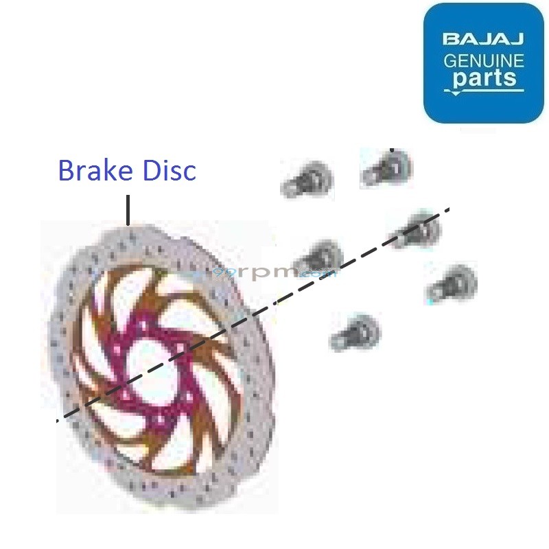 Bajaj Pulsar NS160 Twin Disc(2018-20): Front Brake Disc