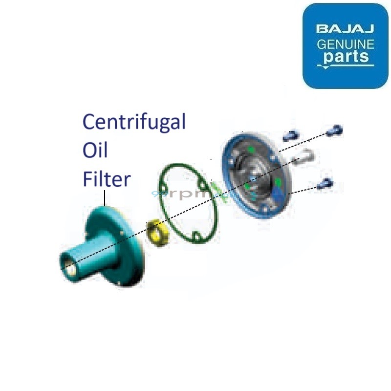 Bajaj Pulsar N125 (2024-25): Centrifugal Oil Filter