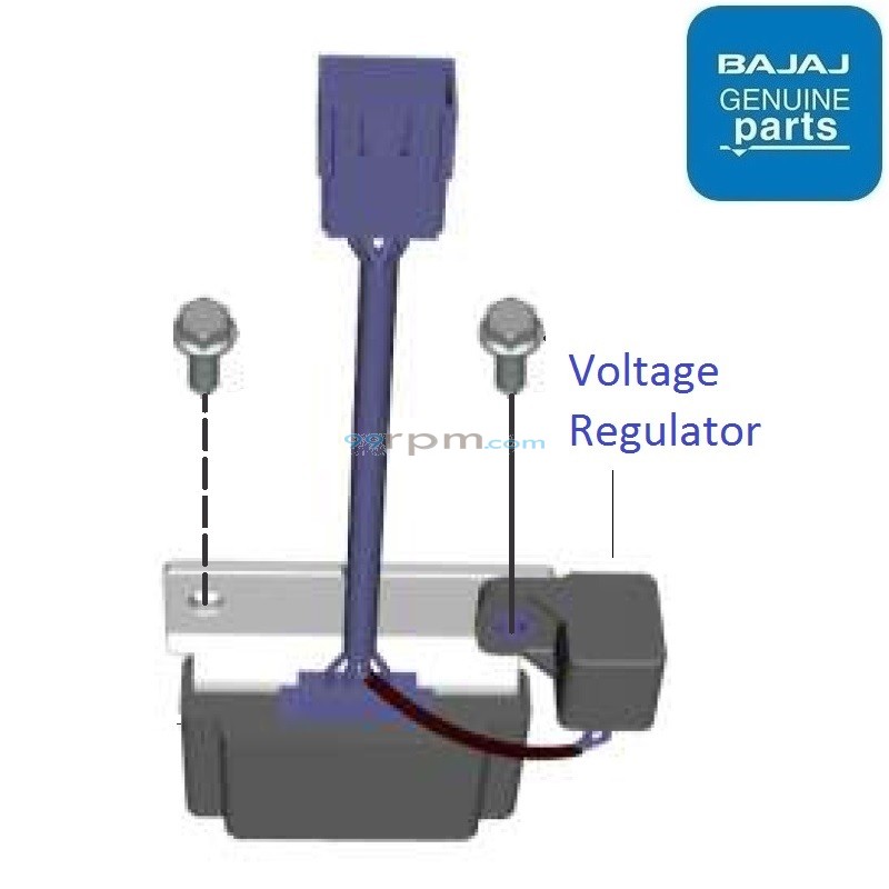 Bajaj CT100 BS6 (2020-21): Voltage Regulator