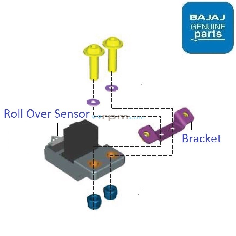 Dominar 400 (Touring, 2021-23): Roll Over Sensor