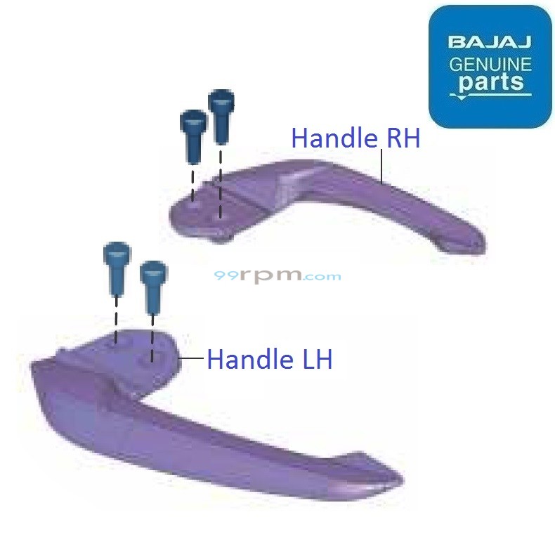 Bajaj Pulsar NS200 (BS4, 2017-19): Grab Handle