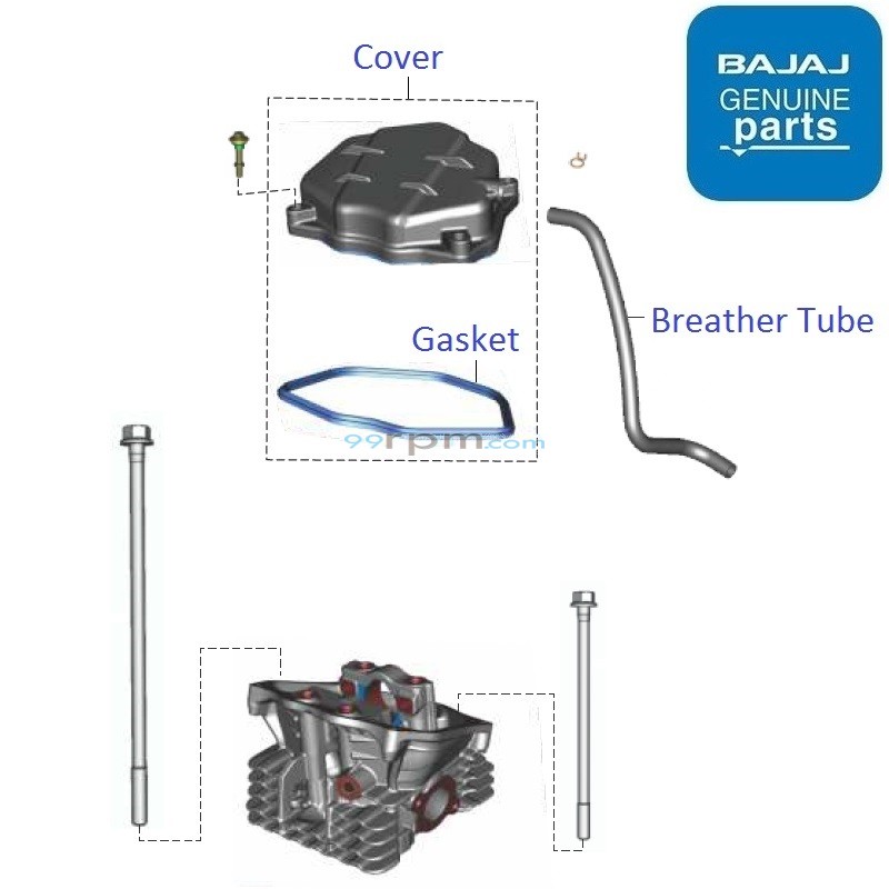 Bajaj Pulsar AS150: Head Cover
