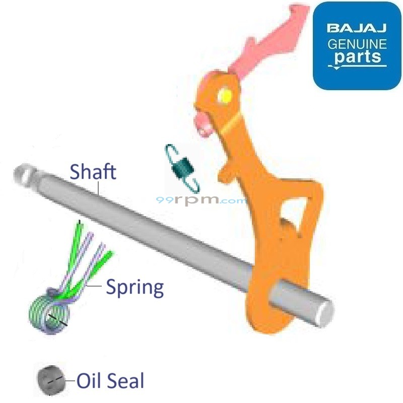 Bajaj Pulsar NS160 (USD Fork, 2023-2024): Gear Change Shaft