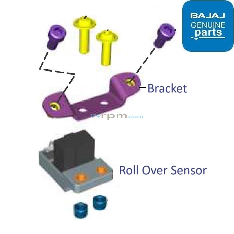 Bajaj Pulsar NS160 (USD Fork, 2023-2024): Roll Over Sensor