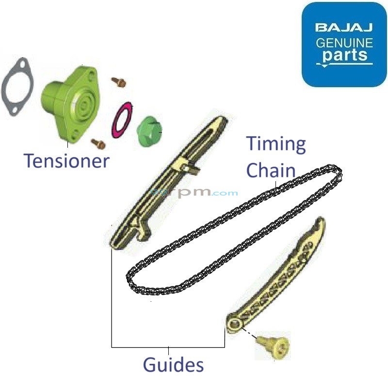 Bajaj Pulsar NS160 (USD Fork, 2023-2024): Timing Chain