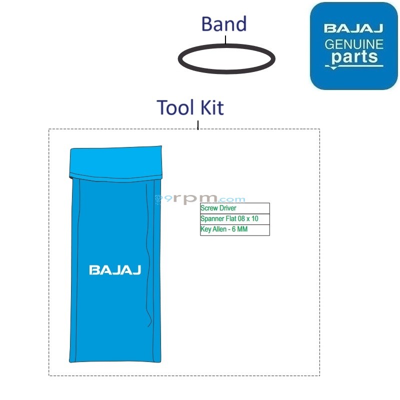 Bajaj Pulsar NS400Z (2024): Tool Kit