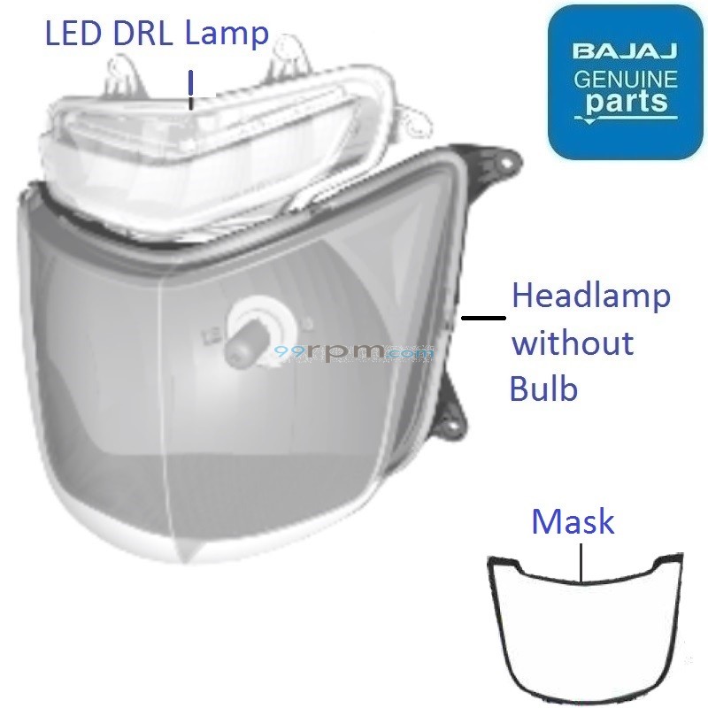 Platina 100 (BS6, 2020-21): Headlamp