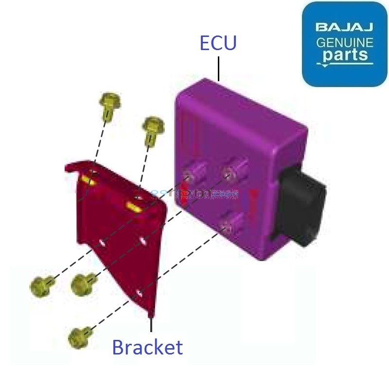 Bajaj Pulsar 125 Single Seat (BS6, 2020-21): ECU/EMS