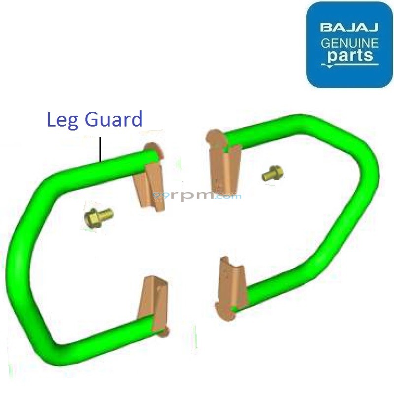 Bajaj Pulsar 125 Single Seat (BS6, 2020-21): Leg Guard