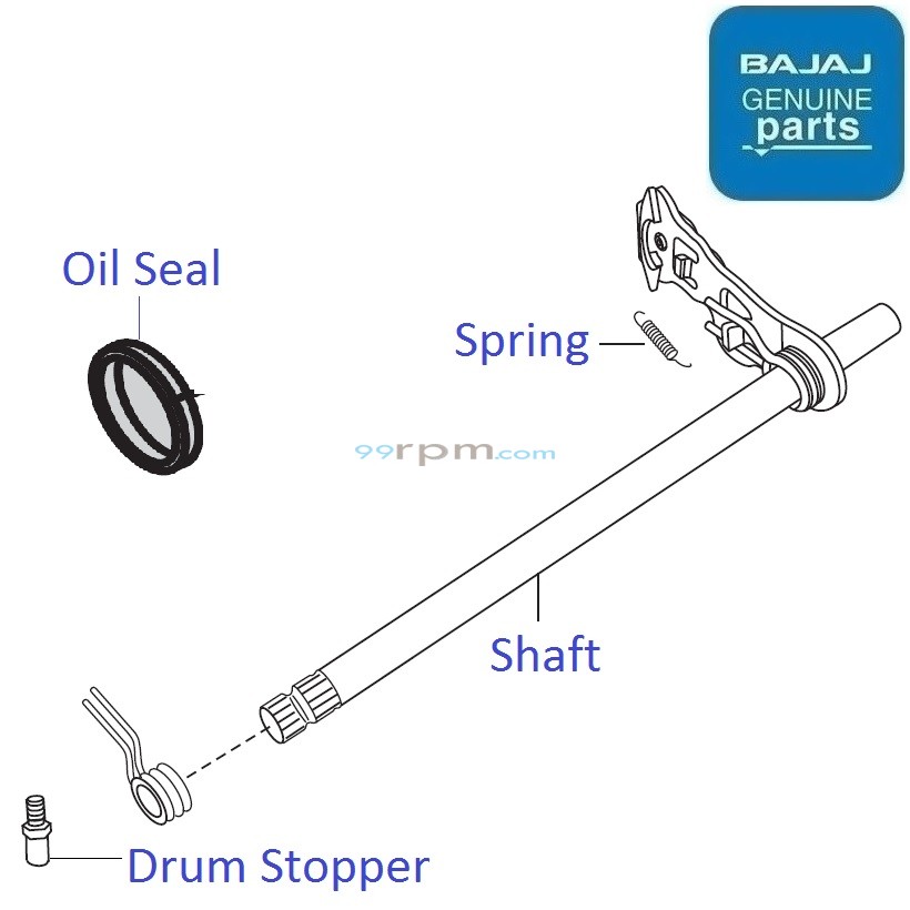 Bajaj Pulsar 200 (2007-2009): Gear Change Shaft