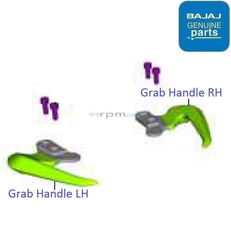 Bajaj Pulsar N160 (Single ABS, 2022-23): Rear Seat Grab Handle