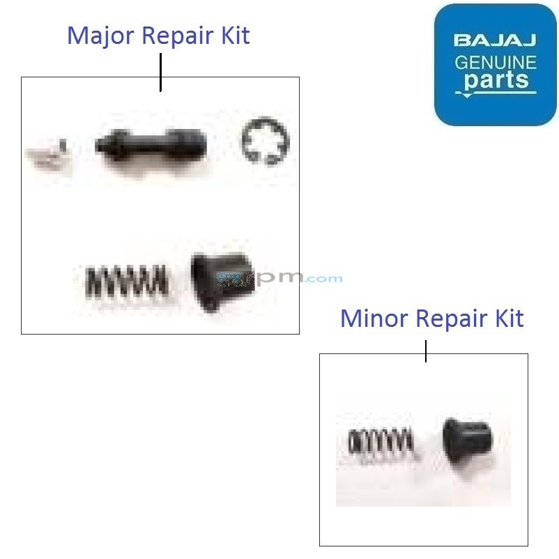 Bajaj Pulsar N160 (Single ABS, 2022-23): Rear Master Cylinder Components