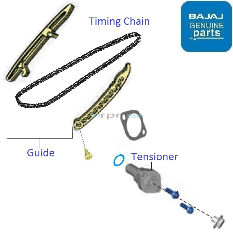 Bajaj Pulsar N160 (Single ABS, 2022-23): Timing Chain