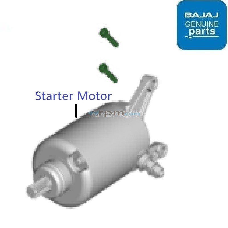 Bajaj Pulsar N250 (Single ABS, 2021-23): Starter Motor