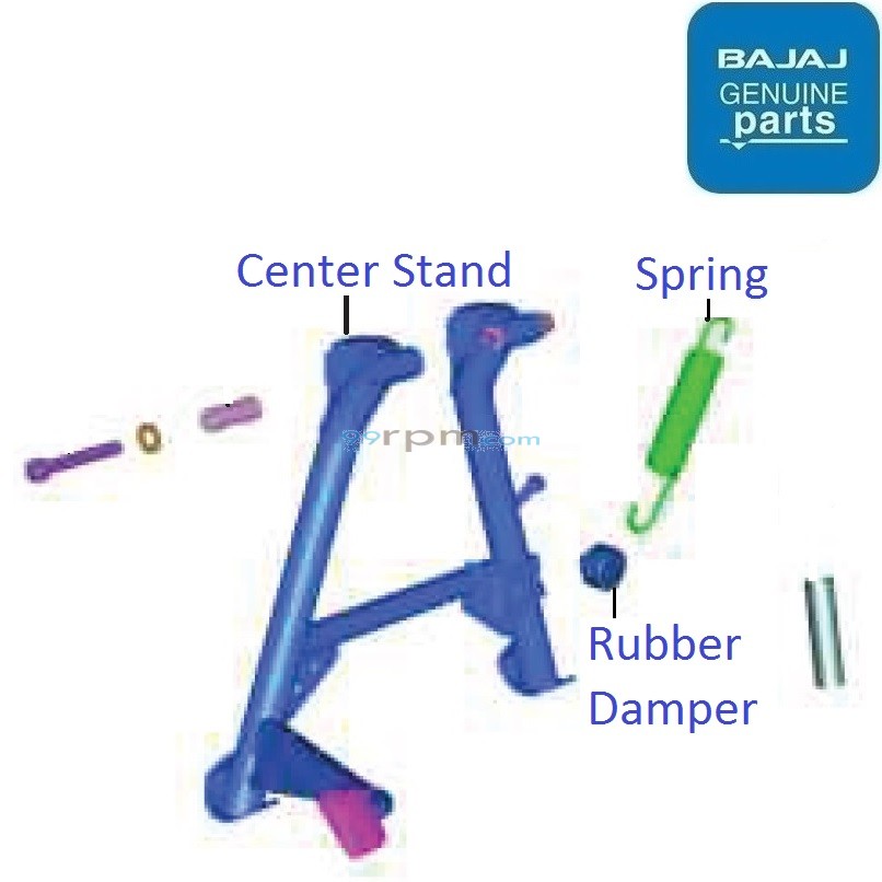 Bajaj Pulsar N160 (Dual ABS, 2022-23): Center Stand