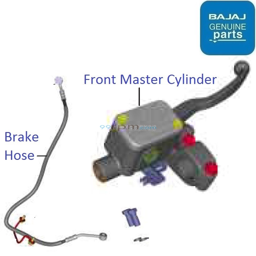 Bajaj Pulsar N160 (Dual ABS, 2022-23): Front Brake Master Cylinder