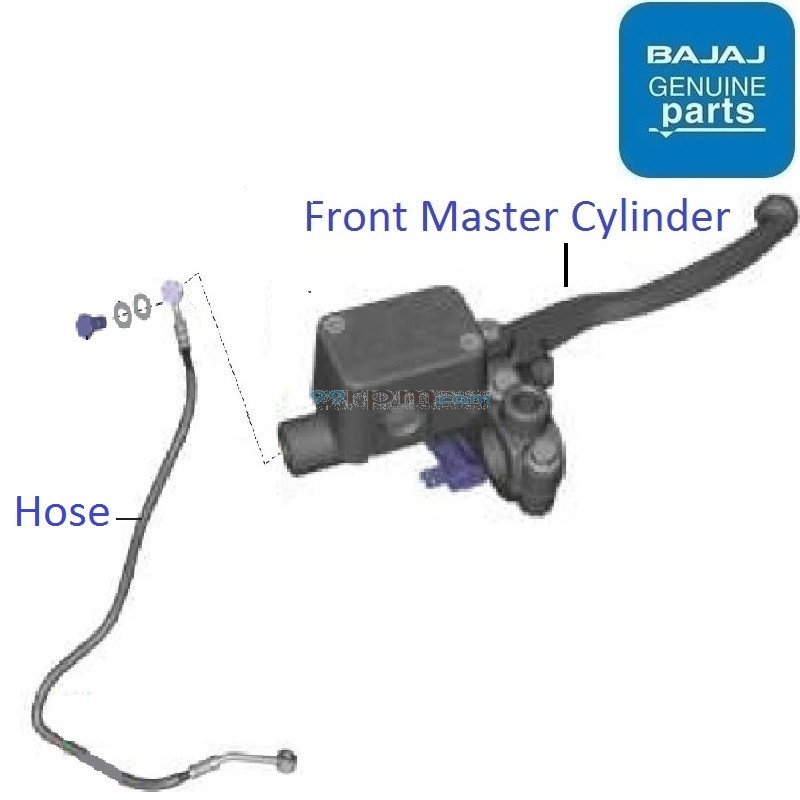 Bajaj Pulsar P150 (Twin Disc, 2022-23): Front Master Cylinder