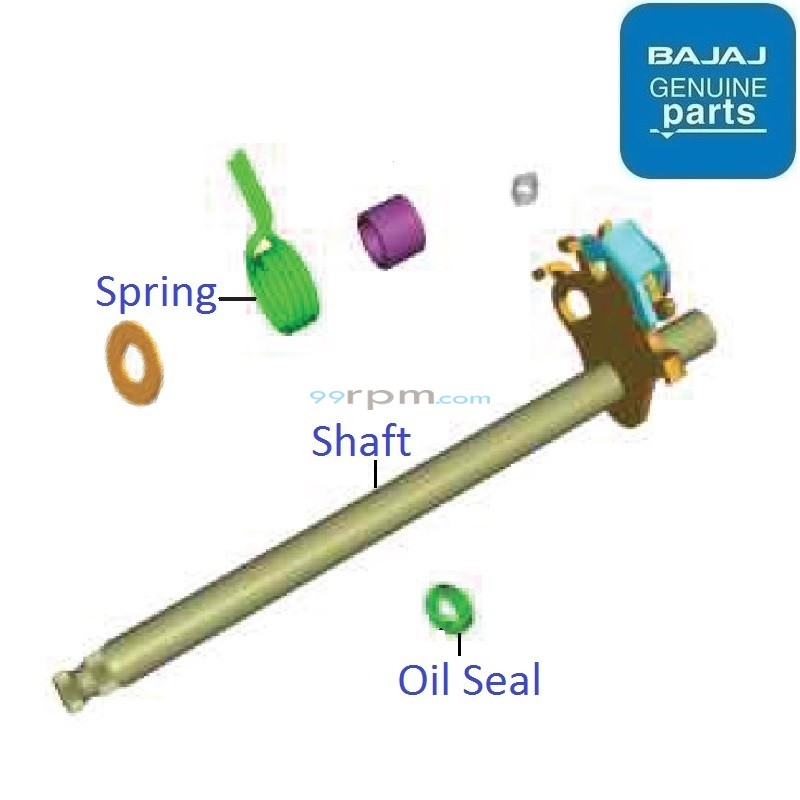 Bajaj Pulsar P150 (Single Disc, 2022-23): Gear Change Shaft