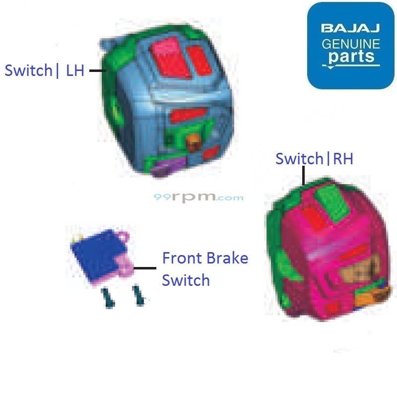 Bajaj Pulsar NS160 (2017-18): Switch Control