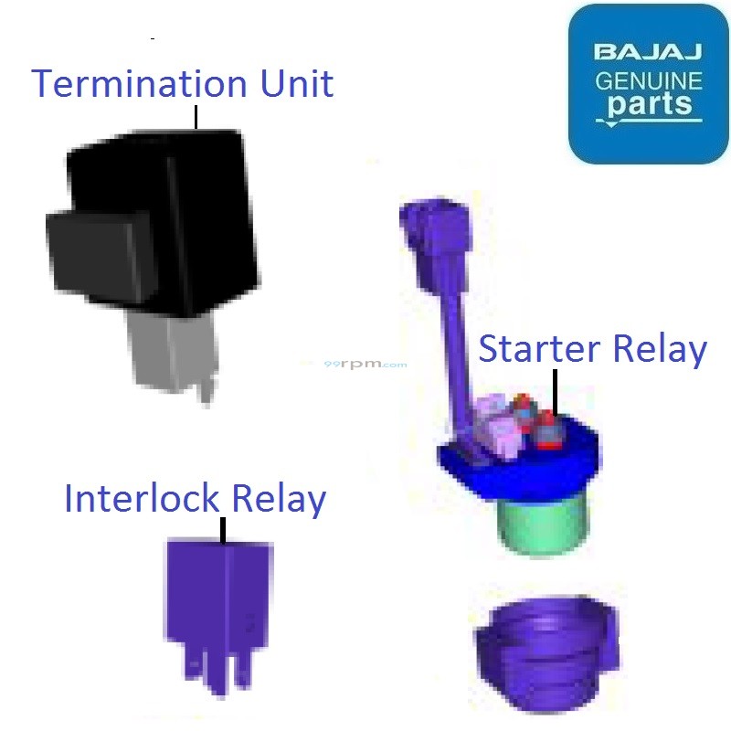 Bajaj Pulsar F250 (Single ABS, 2021-23): Relays
