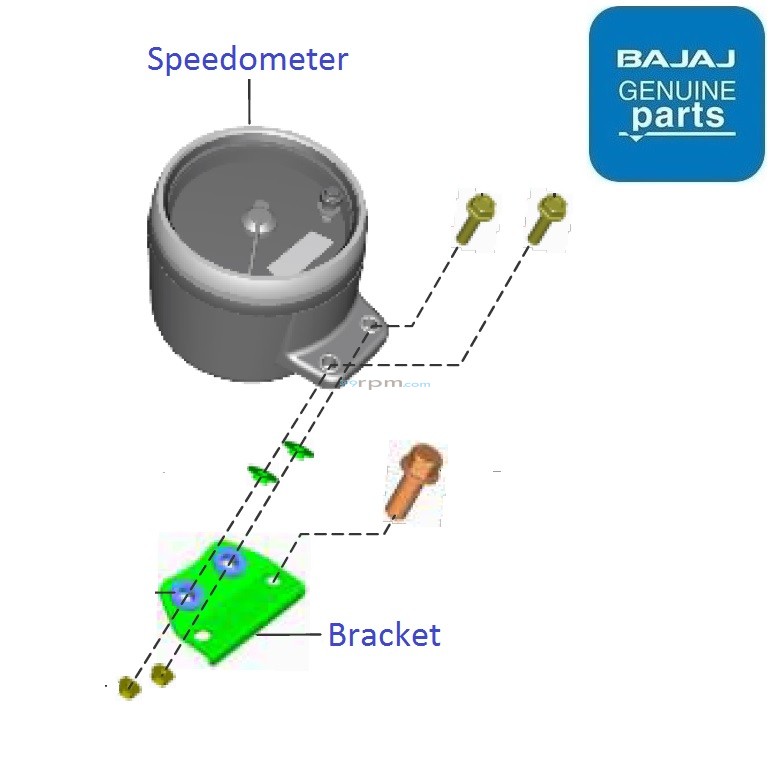 Bajaj Avenger Street 160: Speedometer