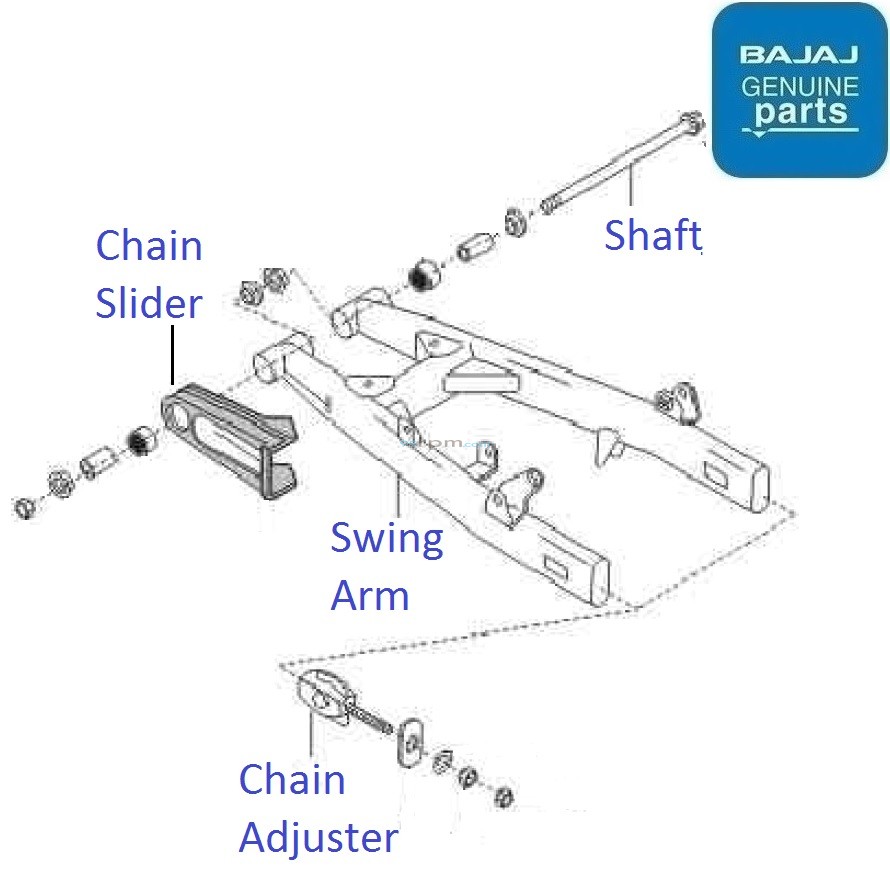 Bajaj Avenger 200 (2007-2010): Swing Arm