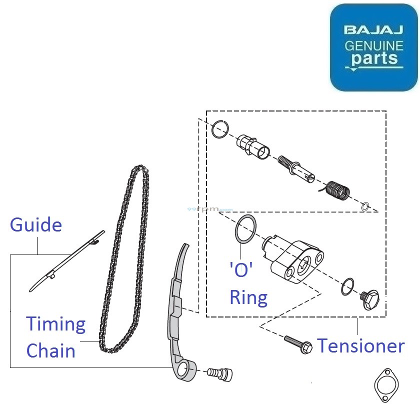 Bajaj Avenger 200 (2007-2010): Timing Chain