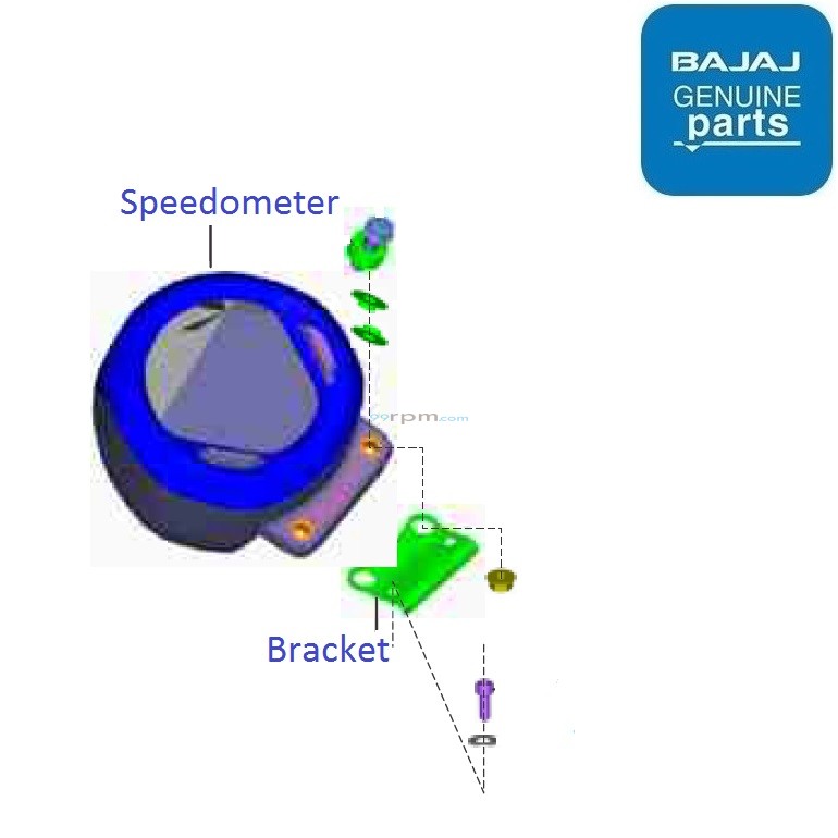 Bajaj Avenger 220 Street UG (2018+): Speedometer