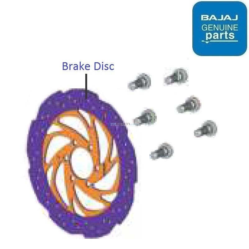 Bajaj Pulsar NS200 (BS4, 2017-19): Brake Disc