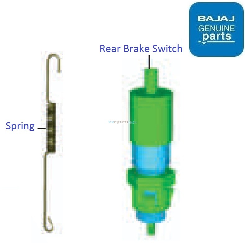 Bajaj Pulsar 135LS UG BS4 DTSi: Brake Switch