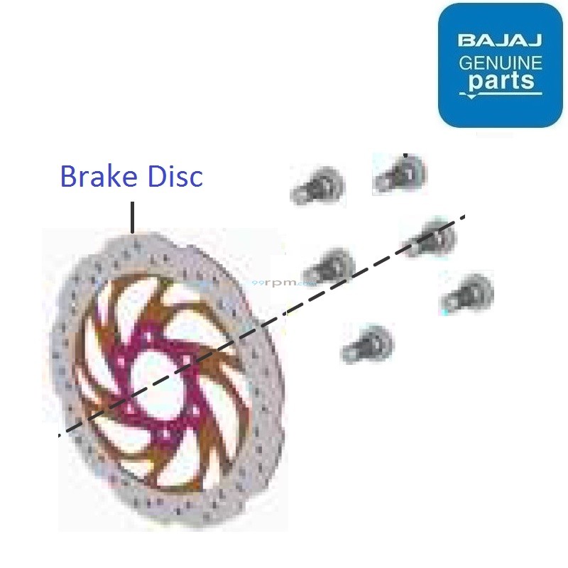 Bajaj Pulsar NS160 Twin Disc(2018-20): Front Brake Disc