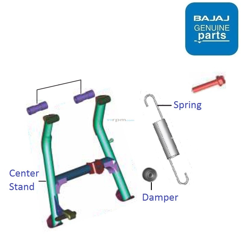 Bajaj Pulsar AS150: Center Stand