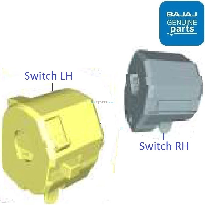 Bajaj CT110 BS6 (2020+): Control Switches