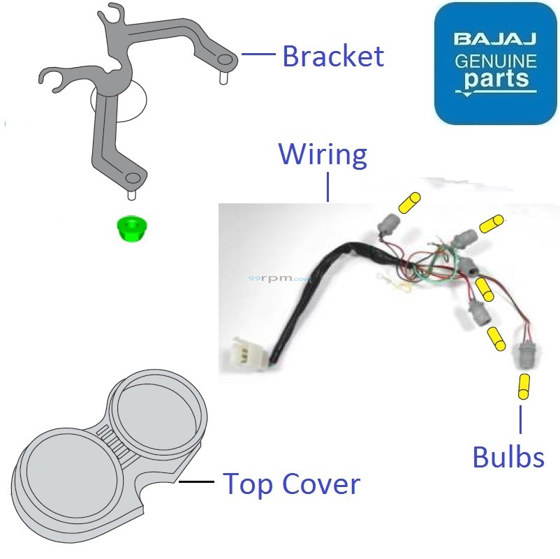 Bajaj CT110 BS6 (2020+): Speedometer