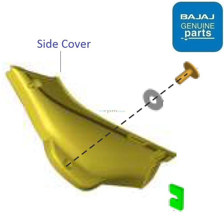 Bajaj CT110 (BS4, 2019-20): Right Side Cover