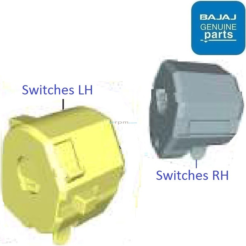 Bajaj CT 125X (2022-23): Control Switches