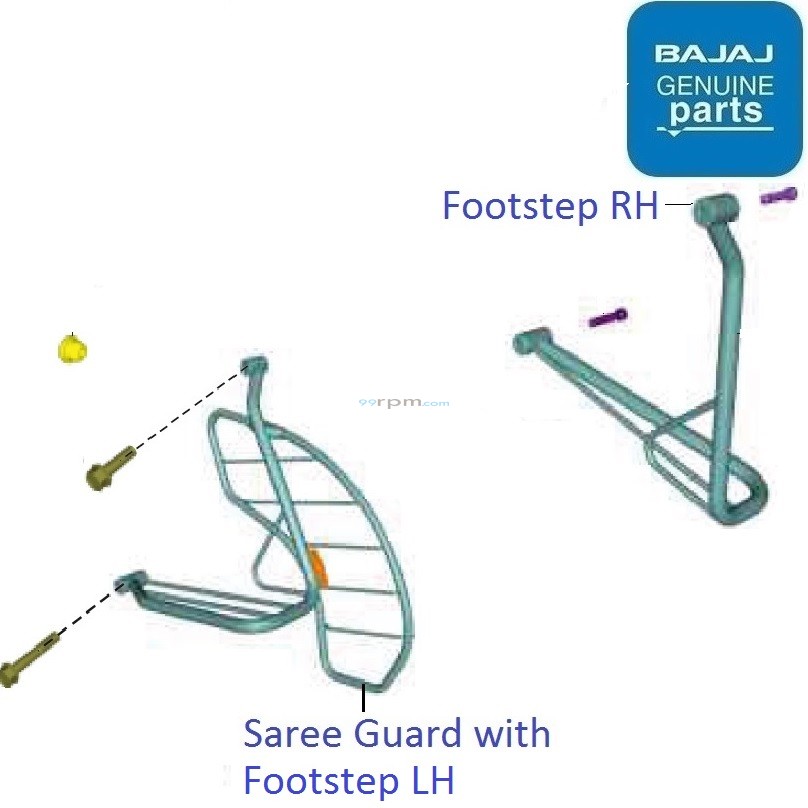 Bajaj CT 125X (2022-23): Saree Guard