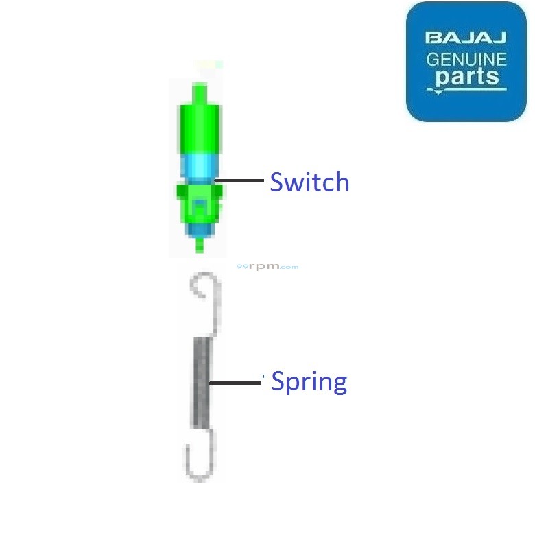Bajaj Discover 110 BS4 (2018-20): Rear Brake Switch