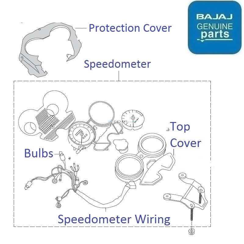 Discover 125 (2011-2014): Speedometer